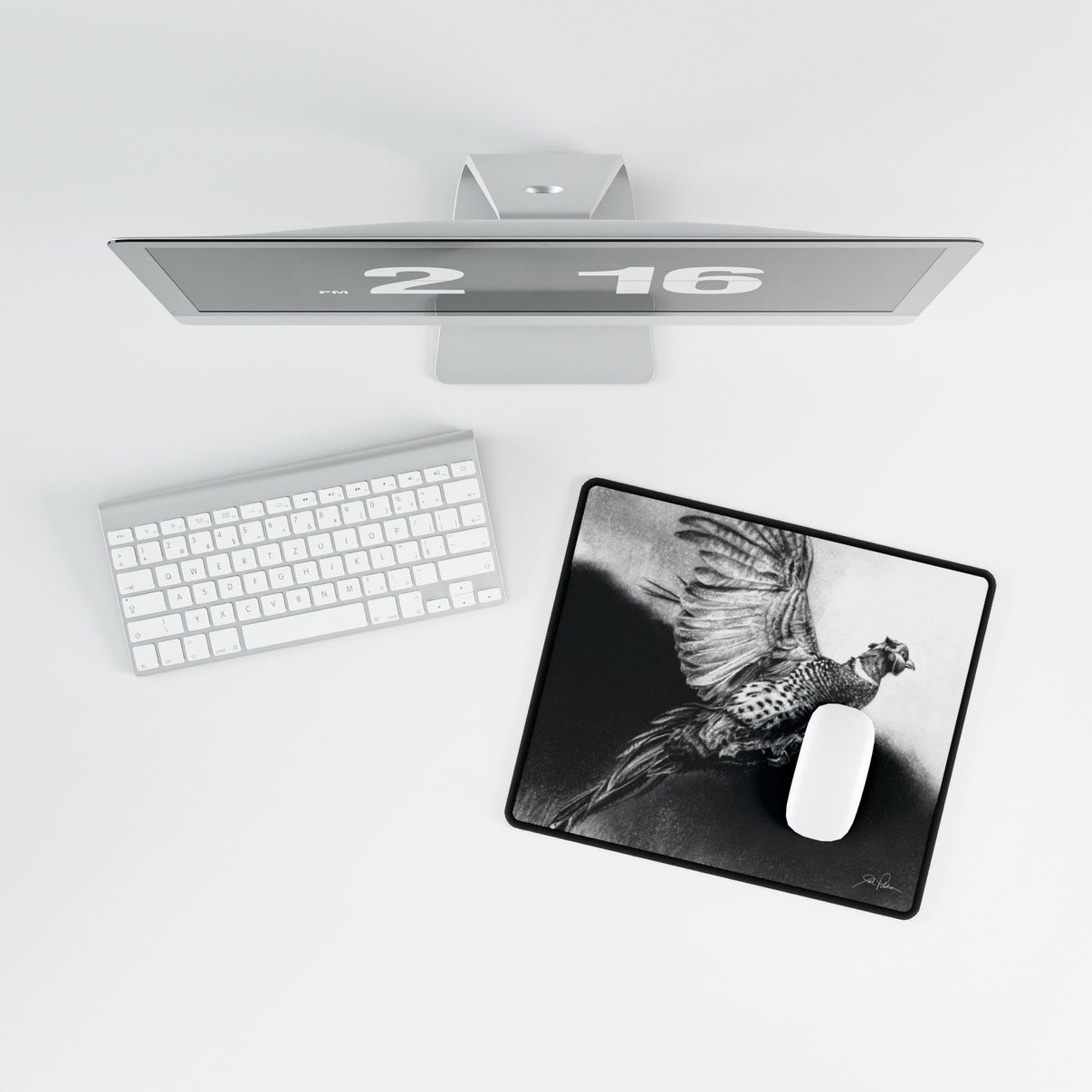 "Flushed" Mouse Pad – Joel Pilcher Art