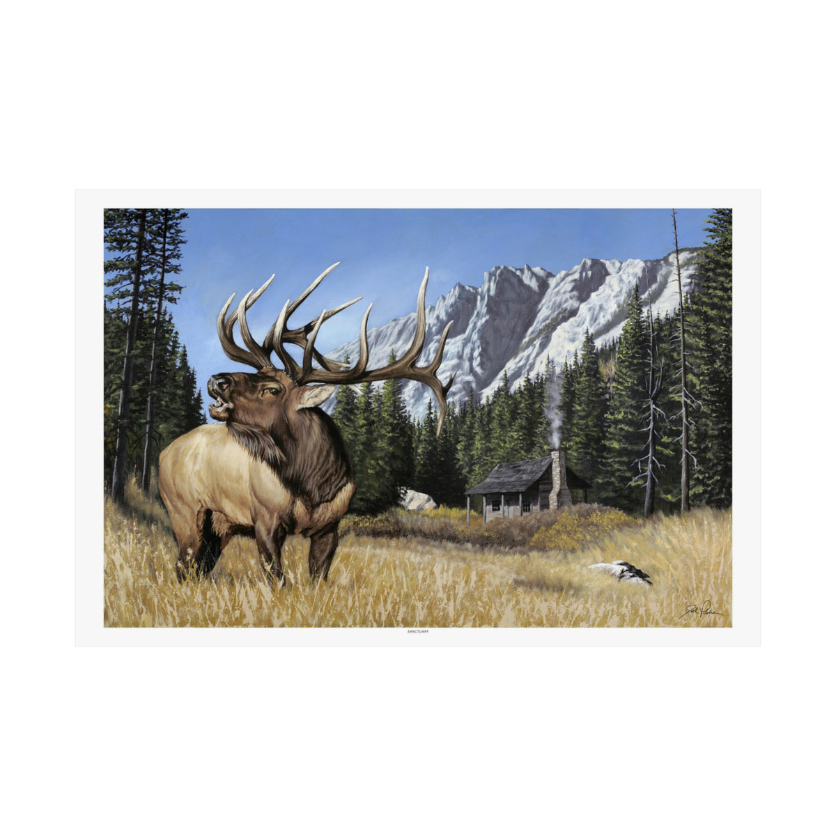 "Sanctuary" Premium Matte Paper Print – Joel Pilcher Art